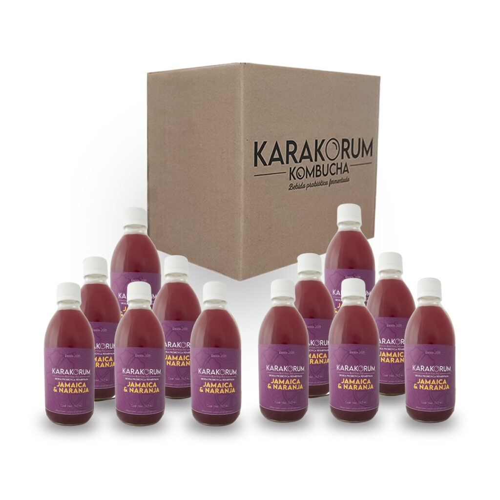 Kombucha Beneficios y Contraindicaciones Nuevo 6 y 12 Pack | KARAKORUM